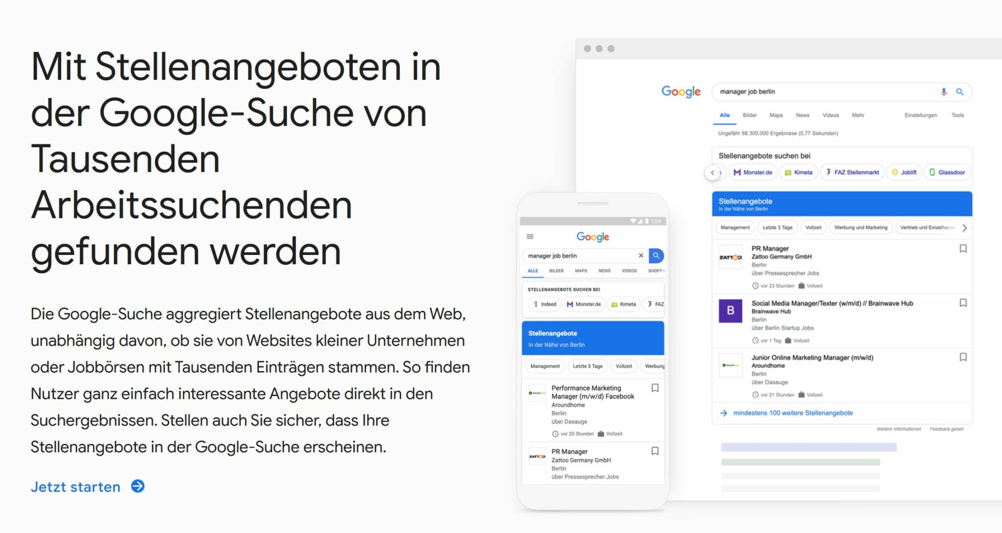 Jobsuche: Den richtigen Job über Google & Co. finden - kalliope-portal.de